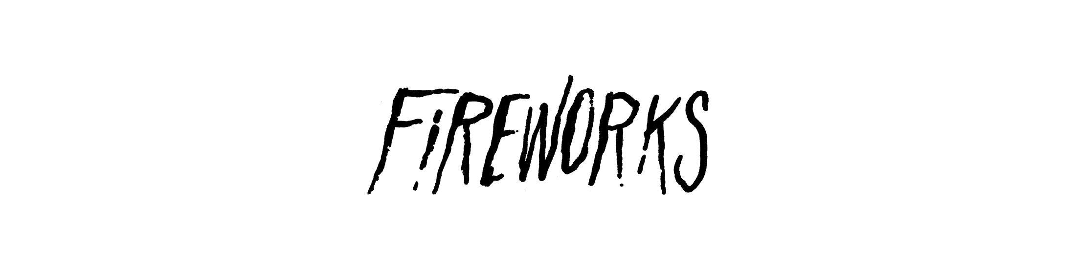 Fireworks Band Logo Rainbow Fireworks