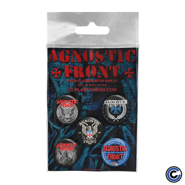 Agnostic Front "Logo" Button Pack