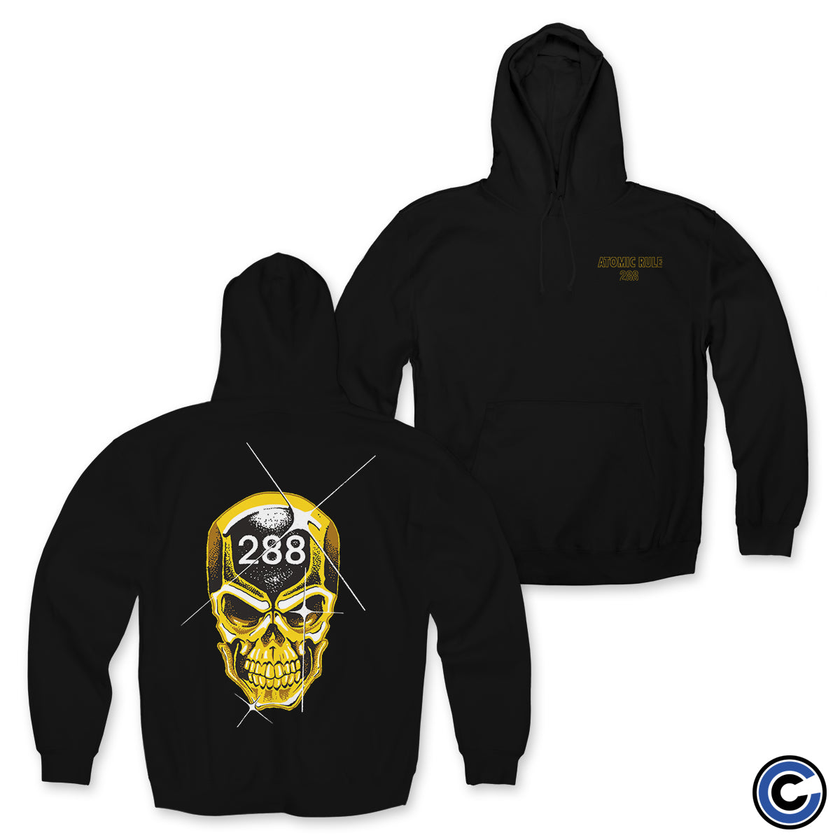 Atomic Rule "Skull" Hoodie