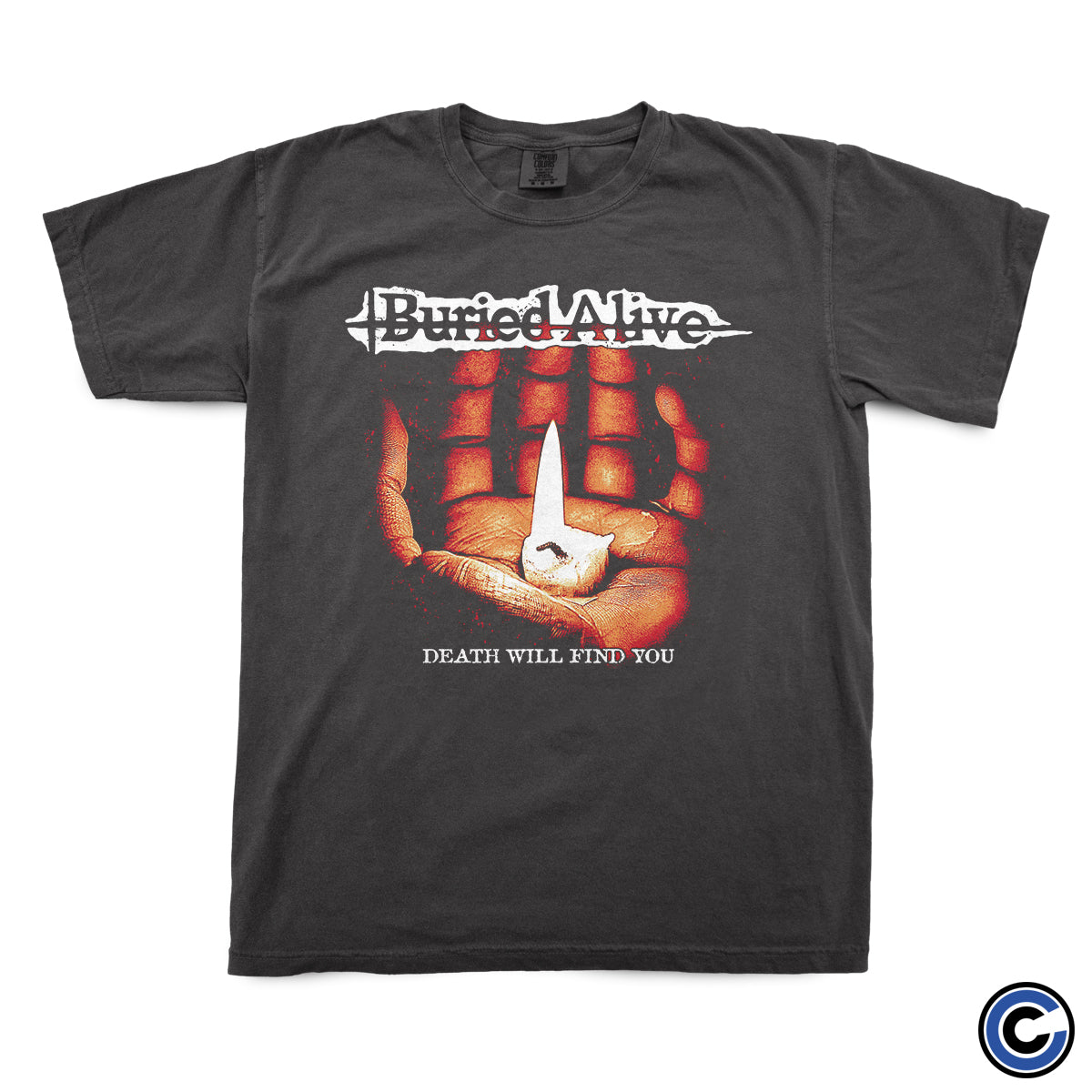 Buried Alive "Death Will Find You" Shirt