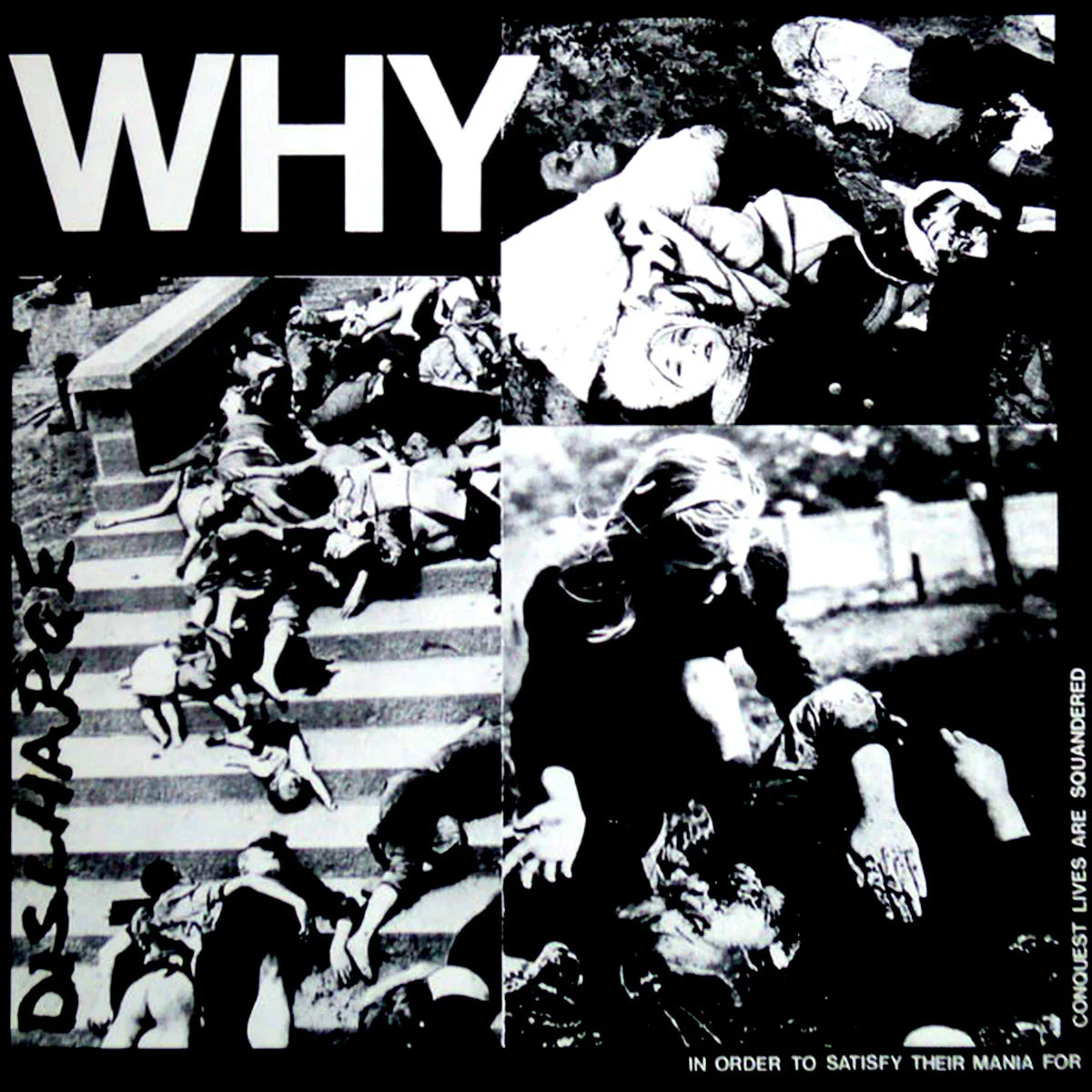 Discharge "Why" 12" Vinyl