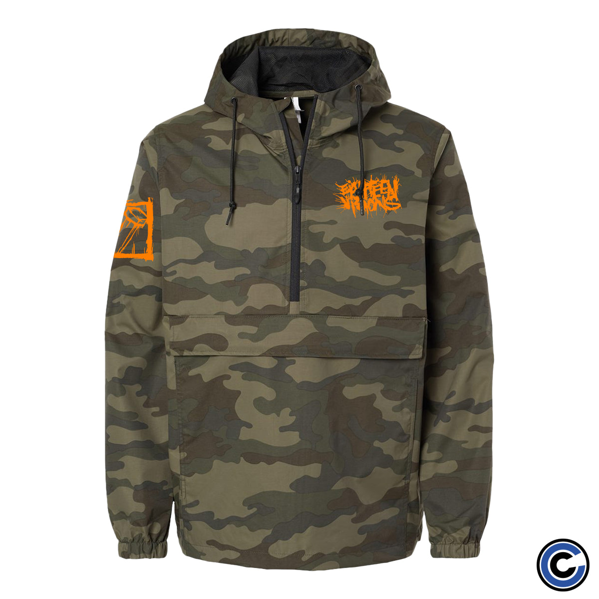 Eighteen Visions "Camo Nail" Anorak Jacket