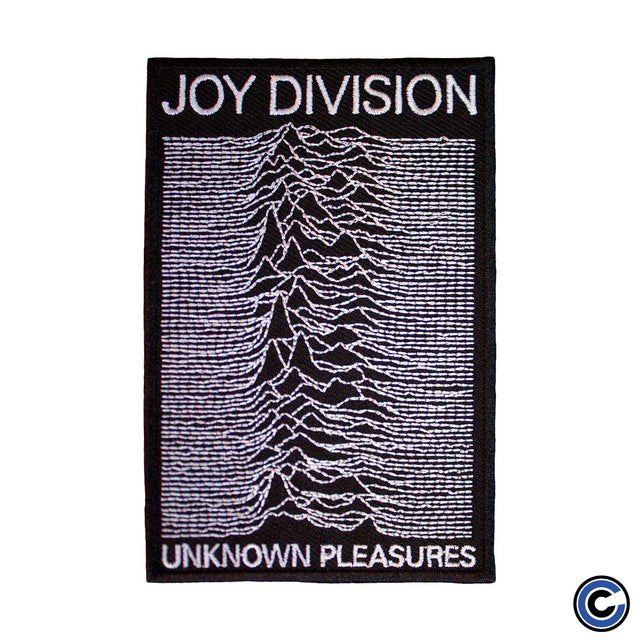 Joy Division "Unknown Pleasures" Woven Patch