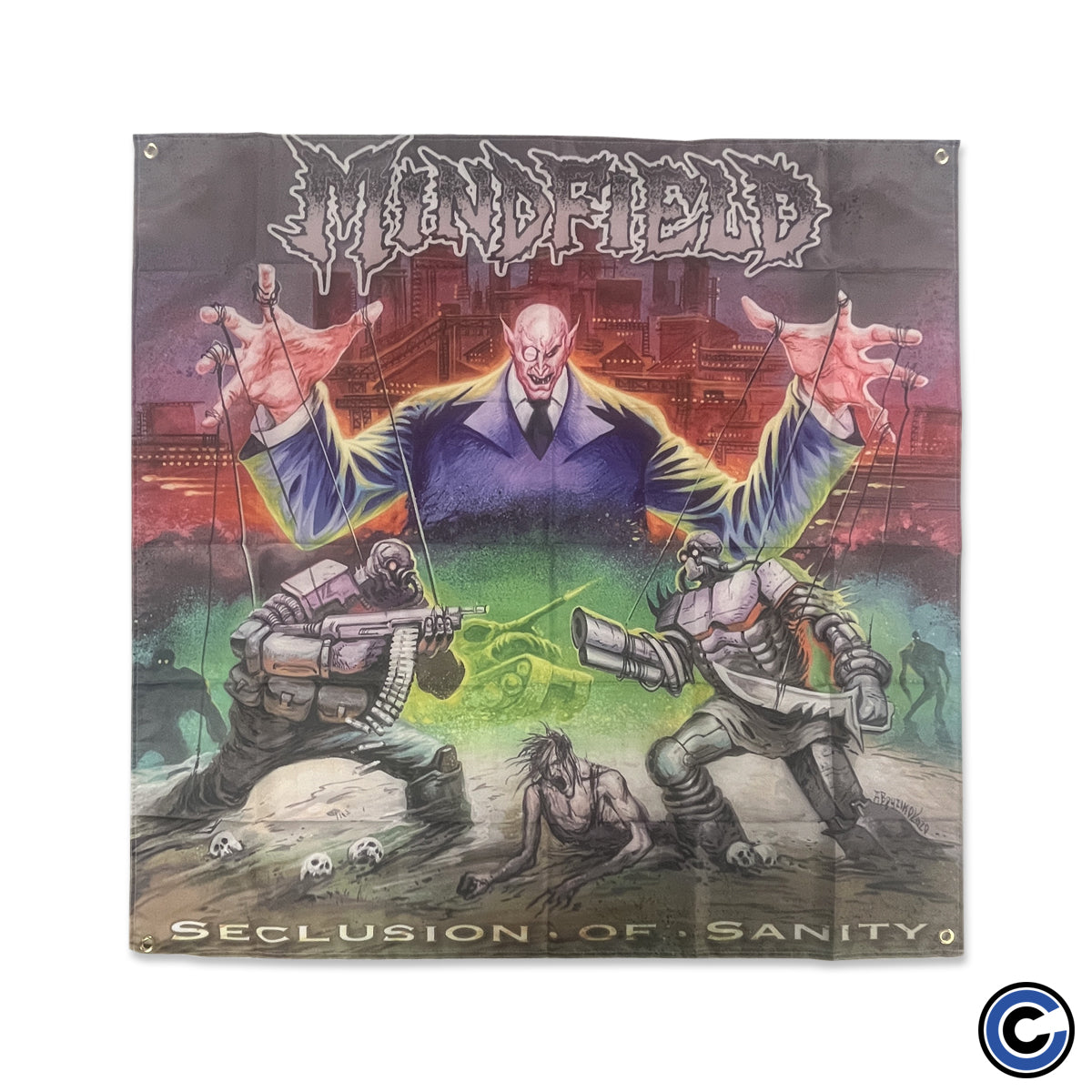 Mindfield "Seclusion of Sanity" Flag