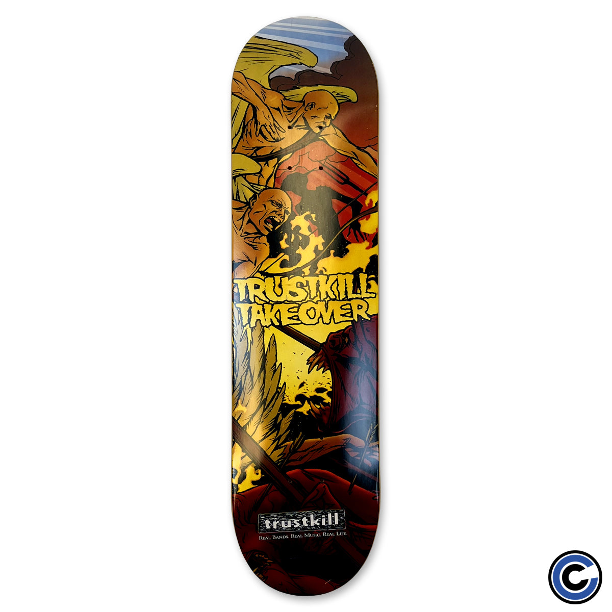 Trustkill Records "Takeover" Skate Deck