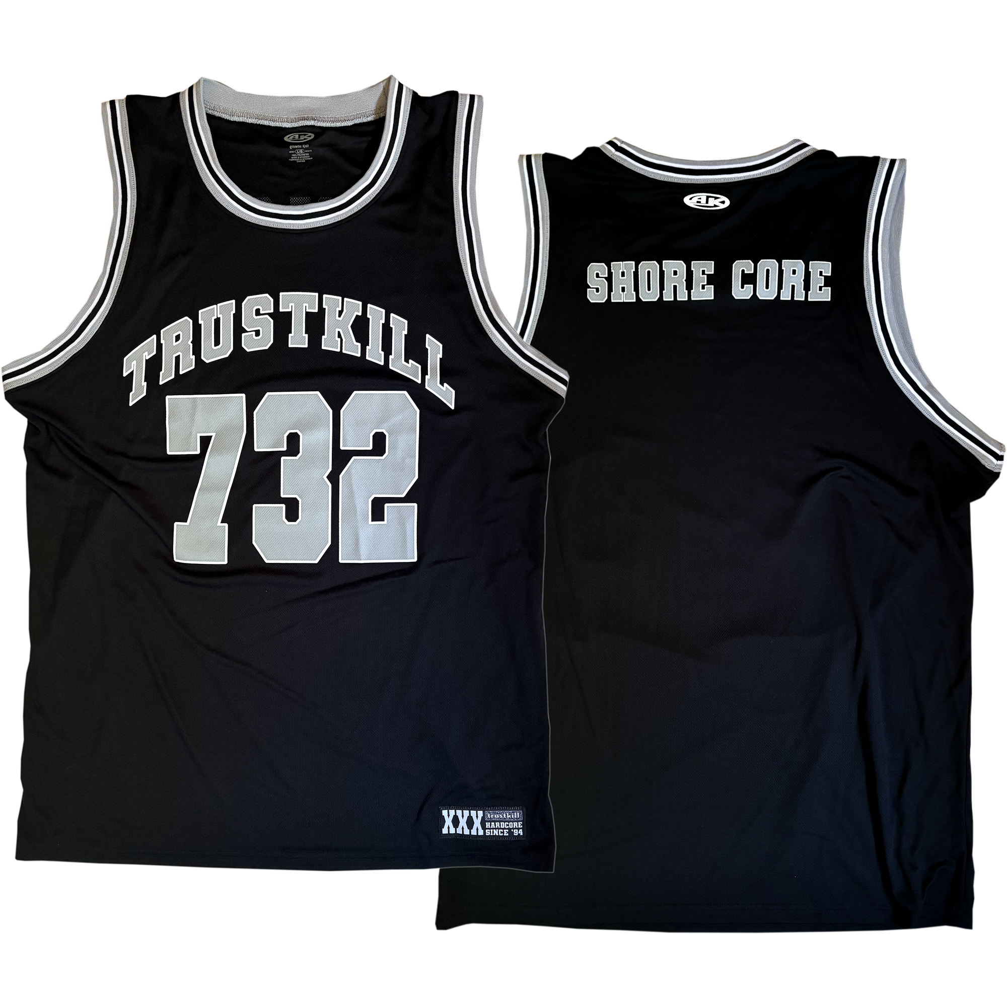 Trustkill Records "Shore Core" Basketball Jersey