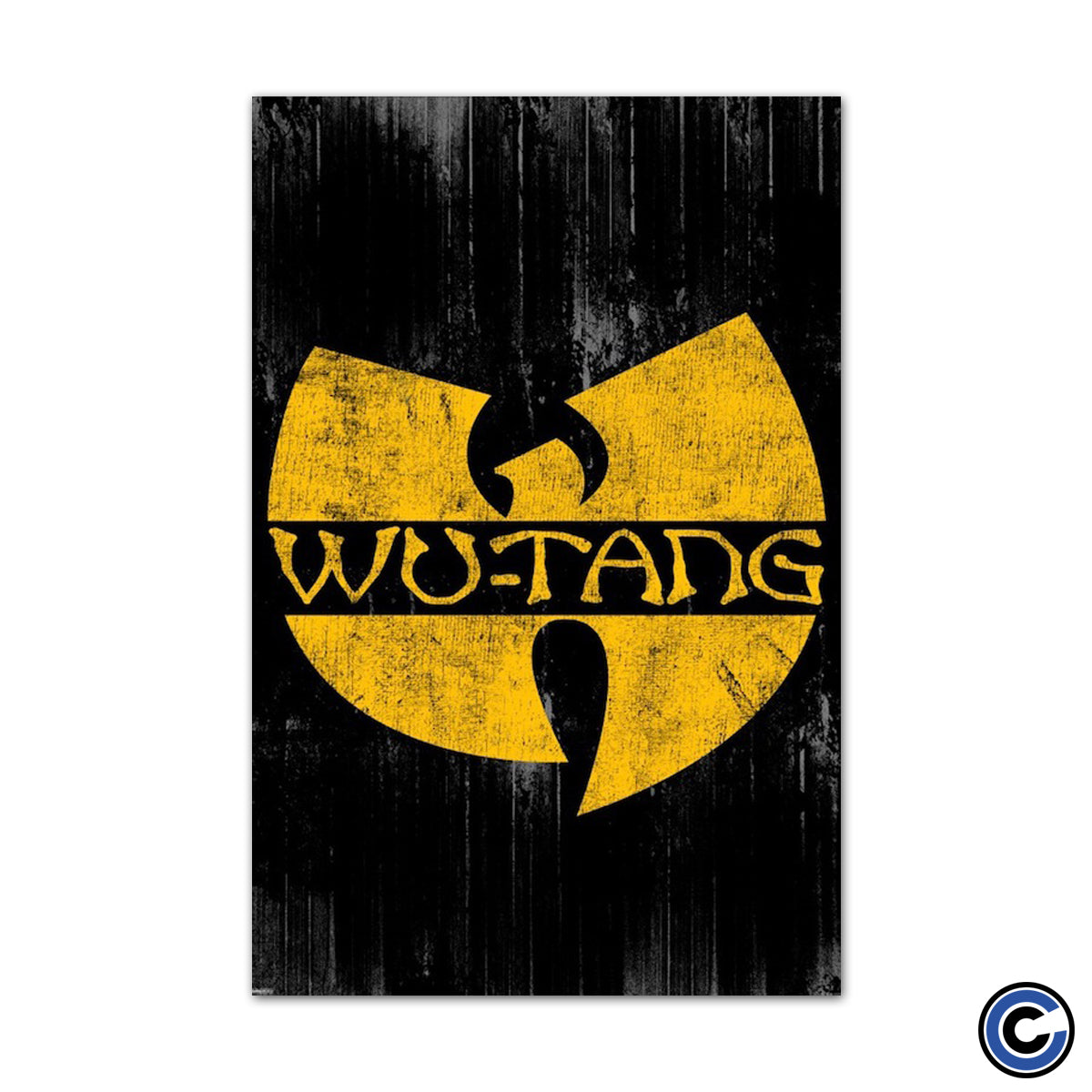 Wu Tang Clan Logo Wu Tang Clan Logo Pin Wit/Goudkleurig | Attitude