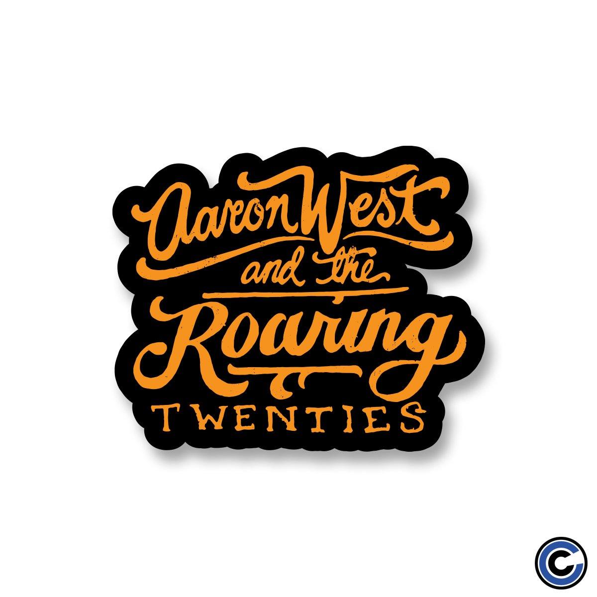 Aaron West & The Roaring Twenties "Script" Sticker