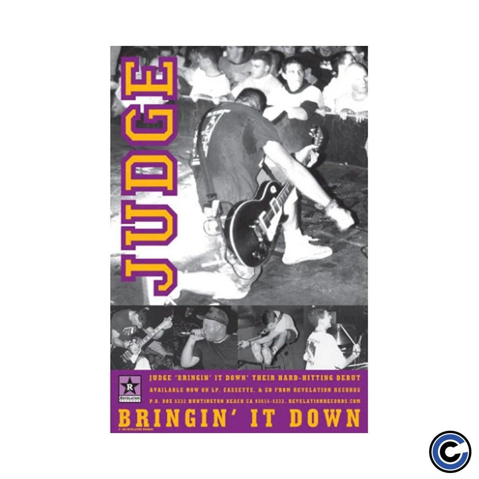 Judge "Bringin' It Down" Poster