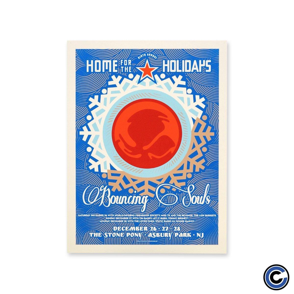 The Bouncing Souls "Home For The Holidays 2015" Poster
